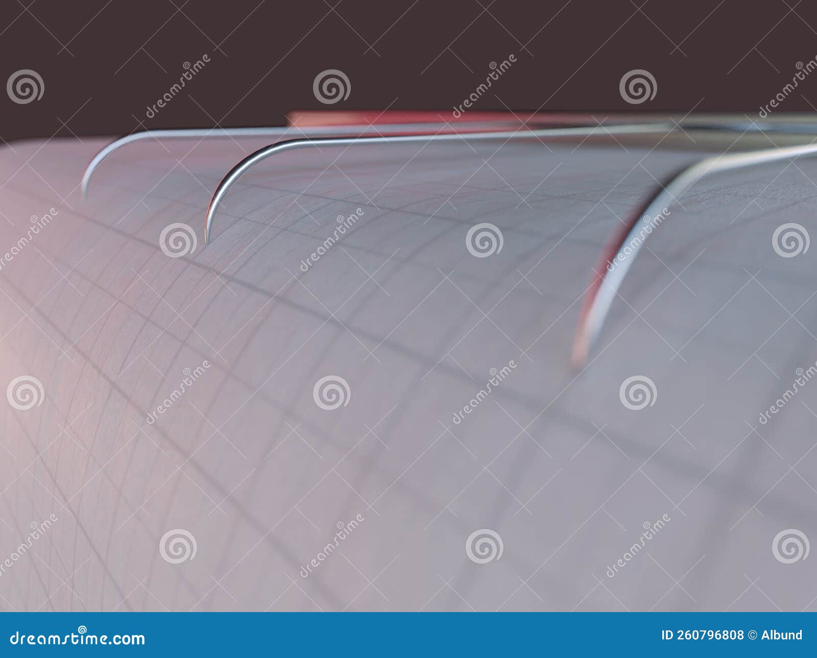Blank Seismograph stock illustration. Illustration of detect - 260796808