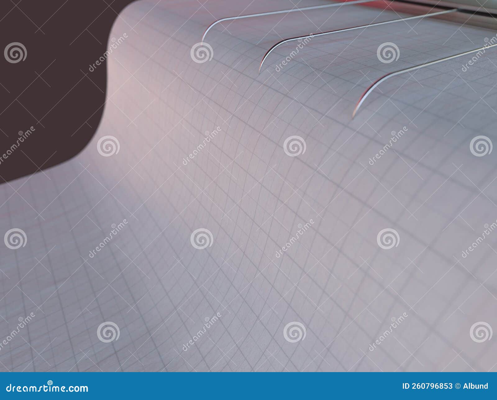 Blank Seismograph Stock Image | CartoonDealer.com #260796853