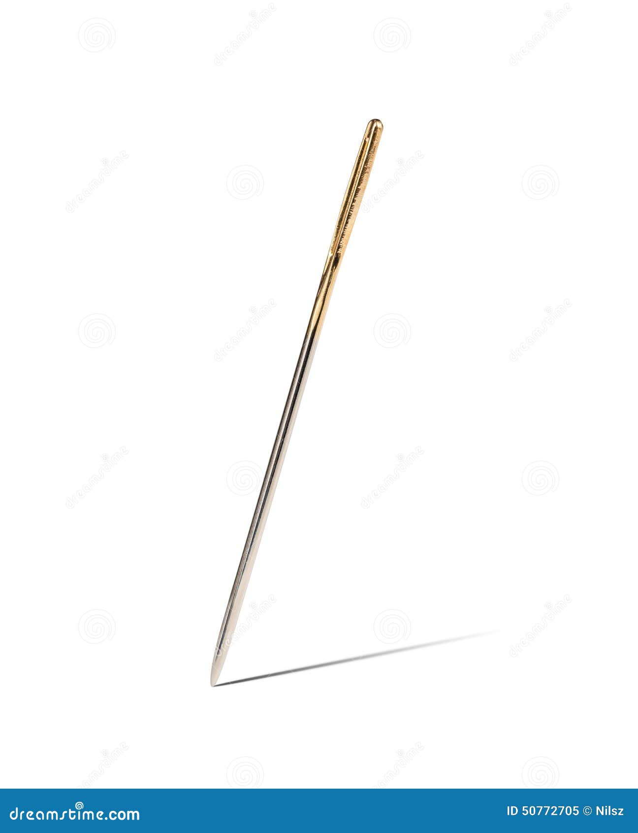 Blank Sewing Needle stock image. Image of needlecraft - 50772705