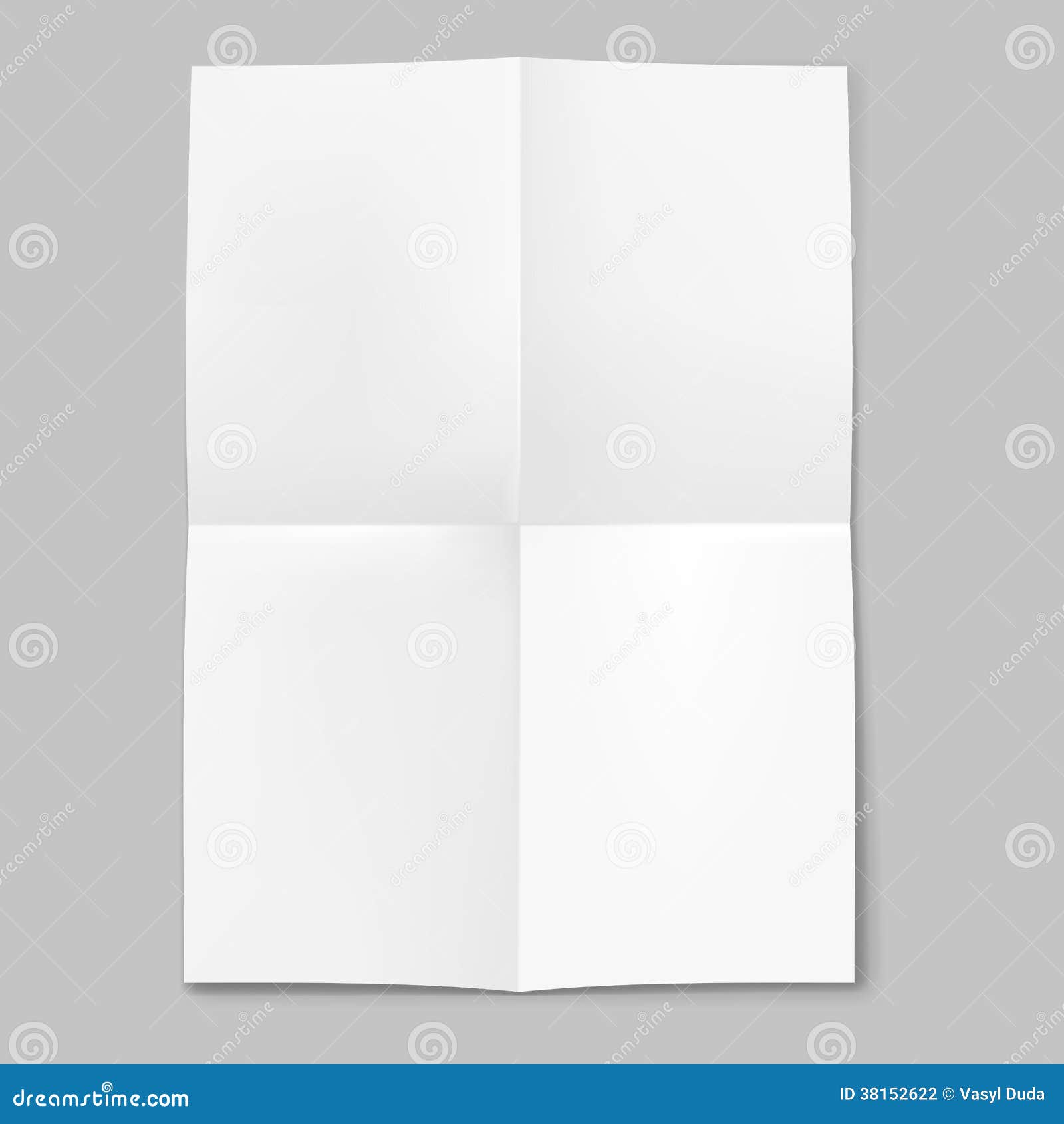 Folded Paper White Four Stock Illustrations – 577 Folded Paper White ...