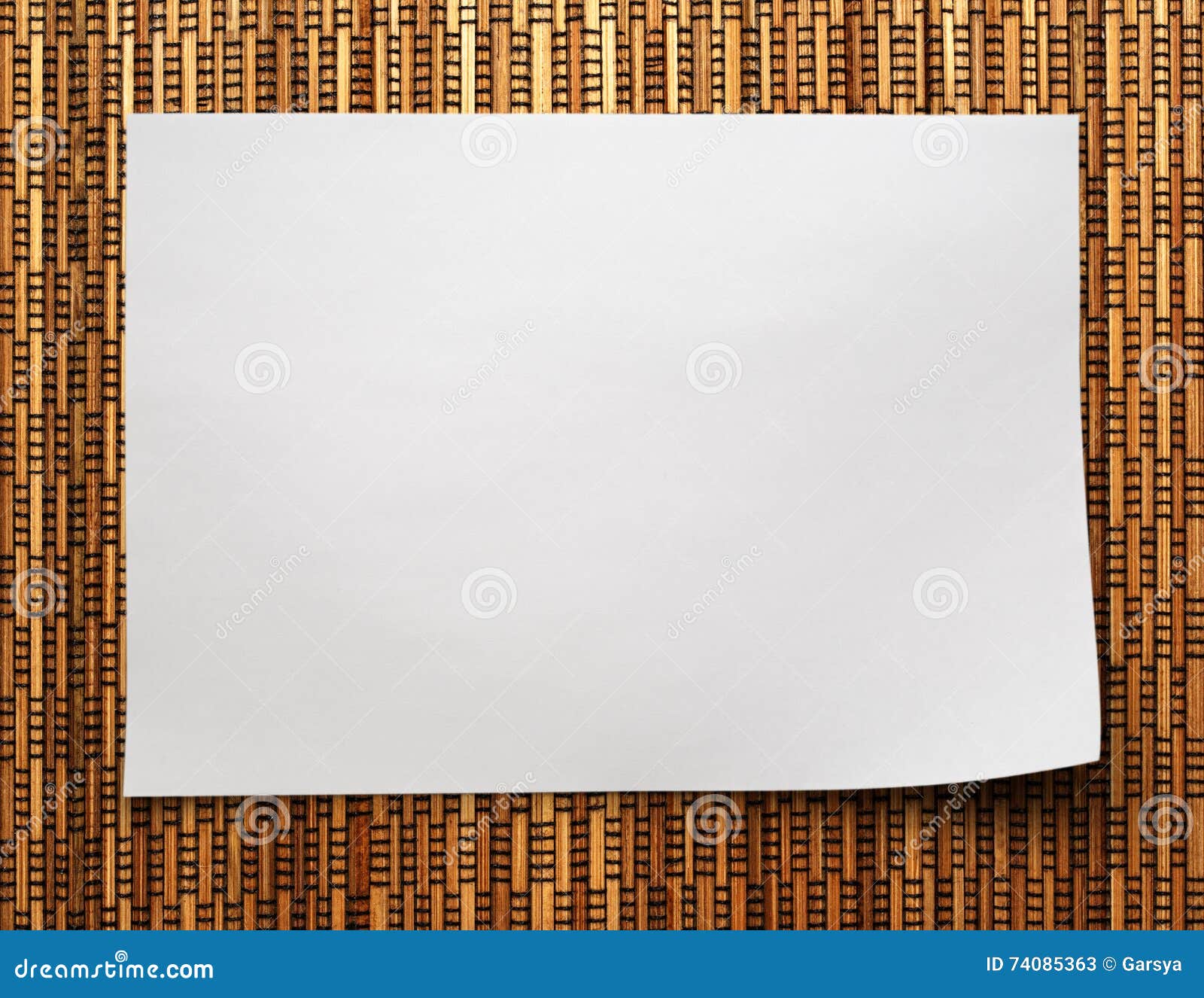 Blank sheet of paper stock image. Image of object, office - 74085363