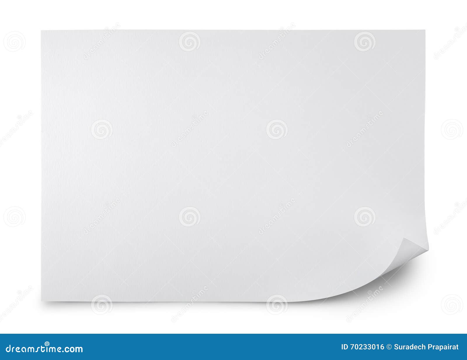 Blank sheet of paper stock photo. Image of paper, empty - 70233016