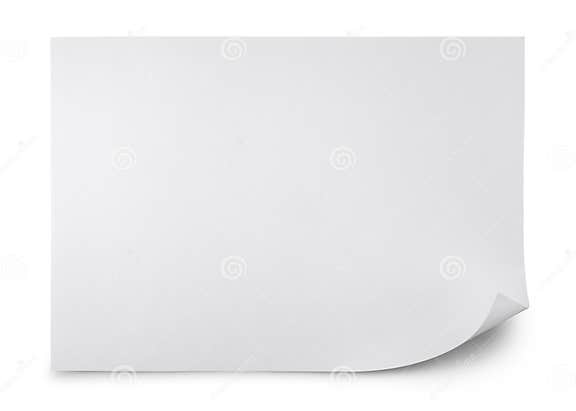 Blank sheet of paper stock photo. Image of paper, empty - 70233016