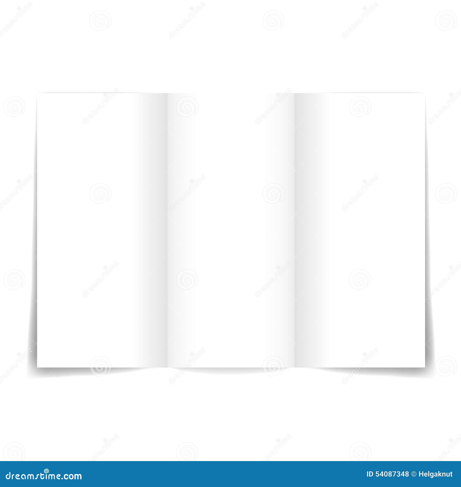 Blank sheet template stock vector. Illustration of background - 54087348