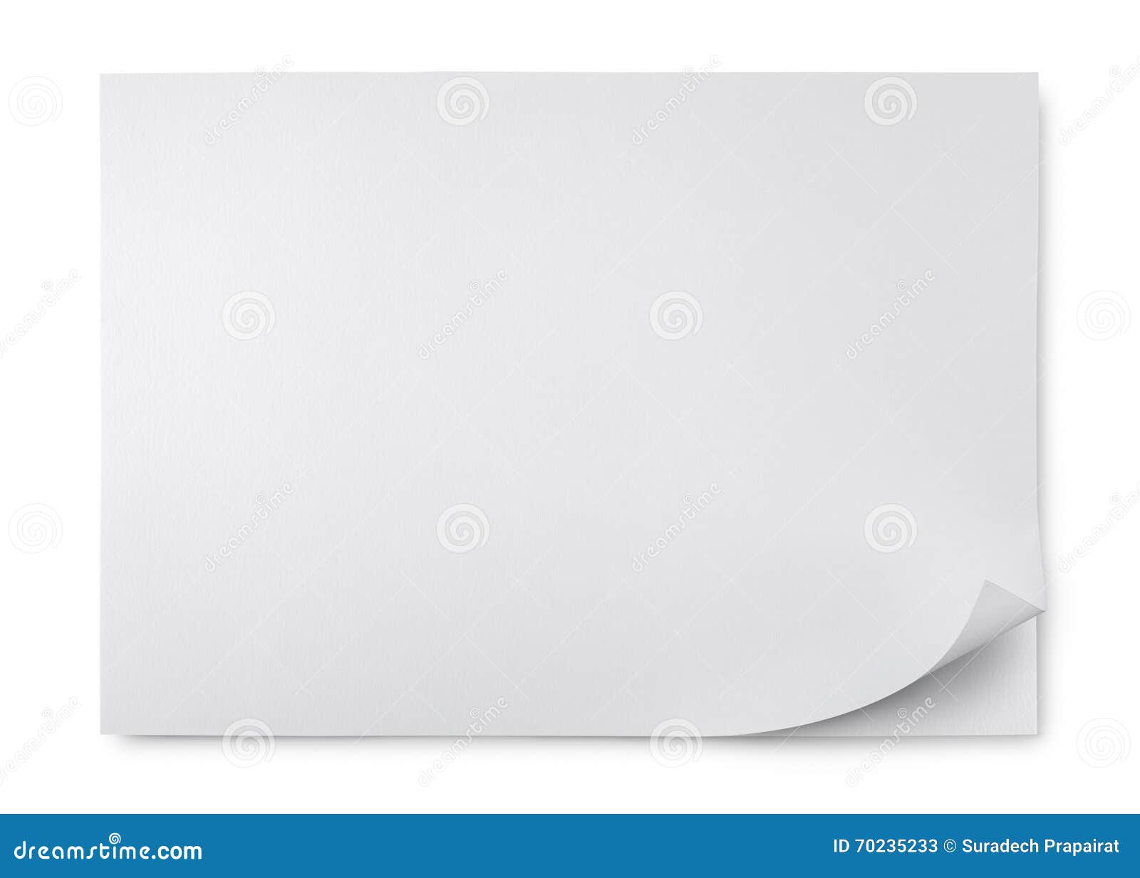 Blank Paper Price Tag Or Label Isolated On White Royalty-Free Stock ...