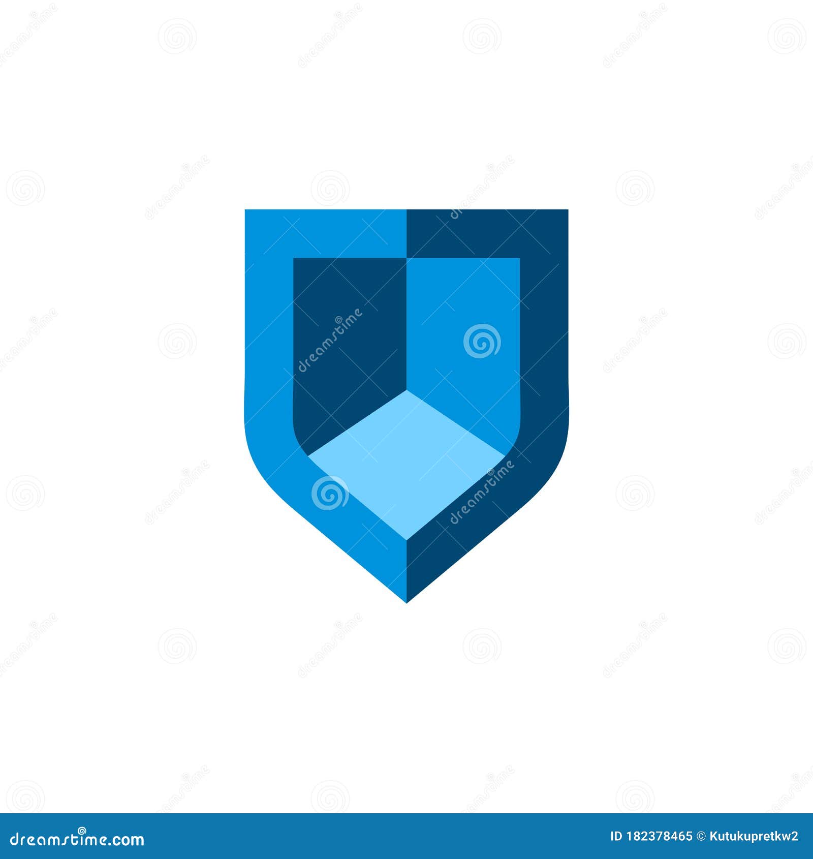 Blank Shield Logo Design
