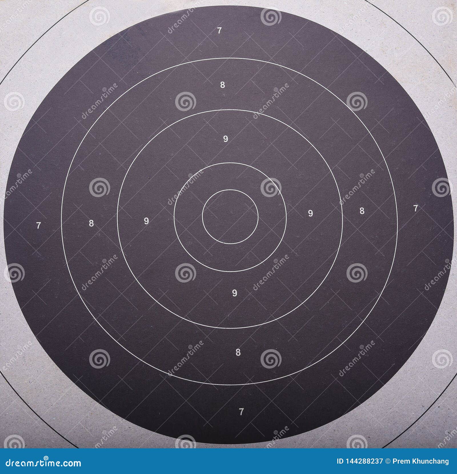 Blank shooting target stock image. Image of concept - 144288237