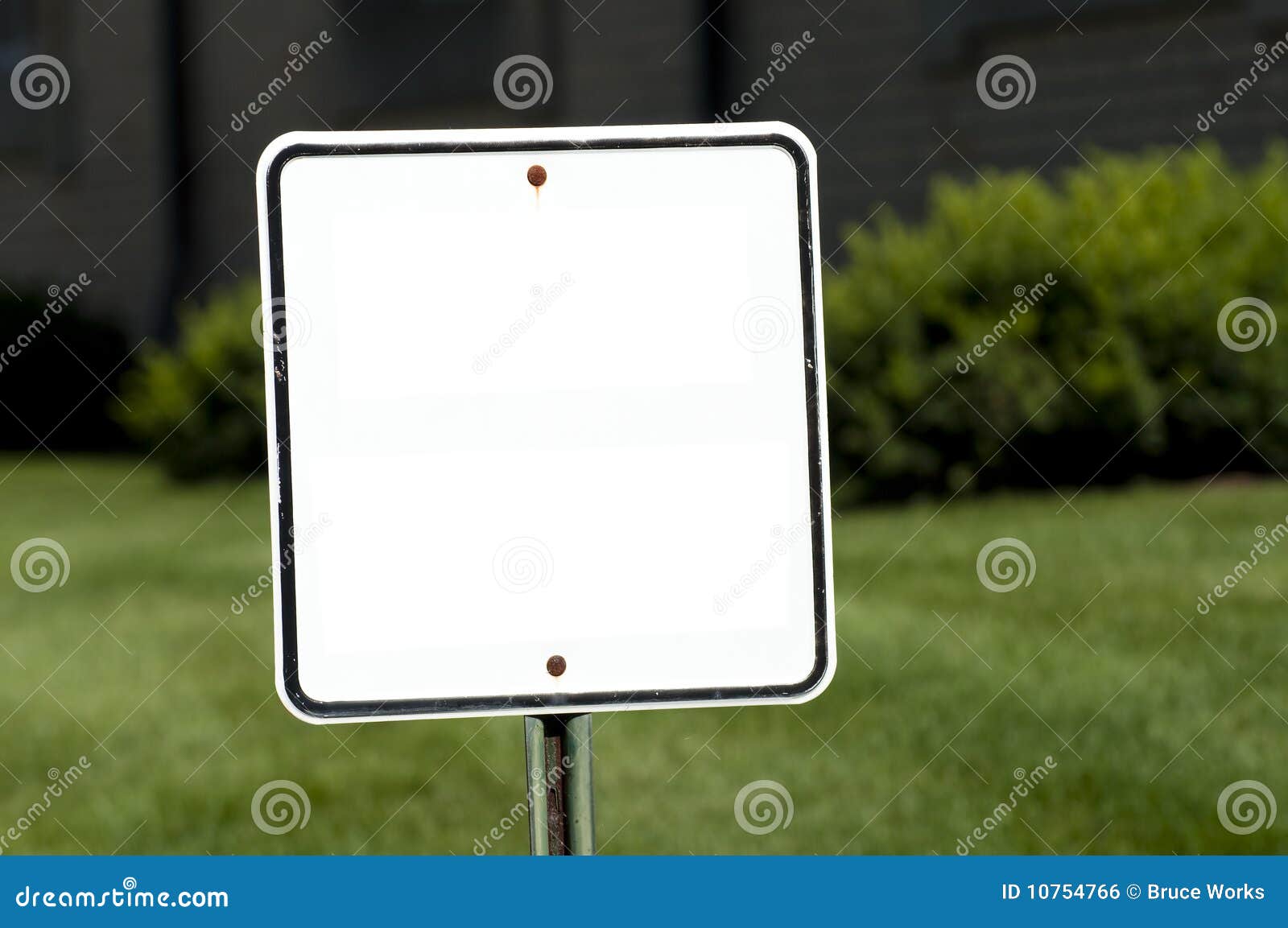 Blank Sign stock photo. Image of road, blank, copy, empty - 10754766