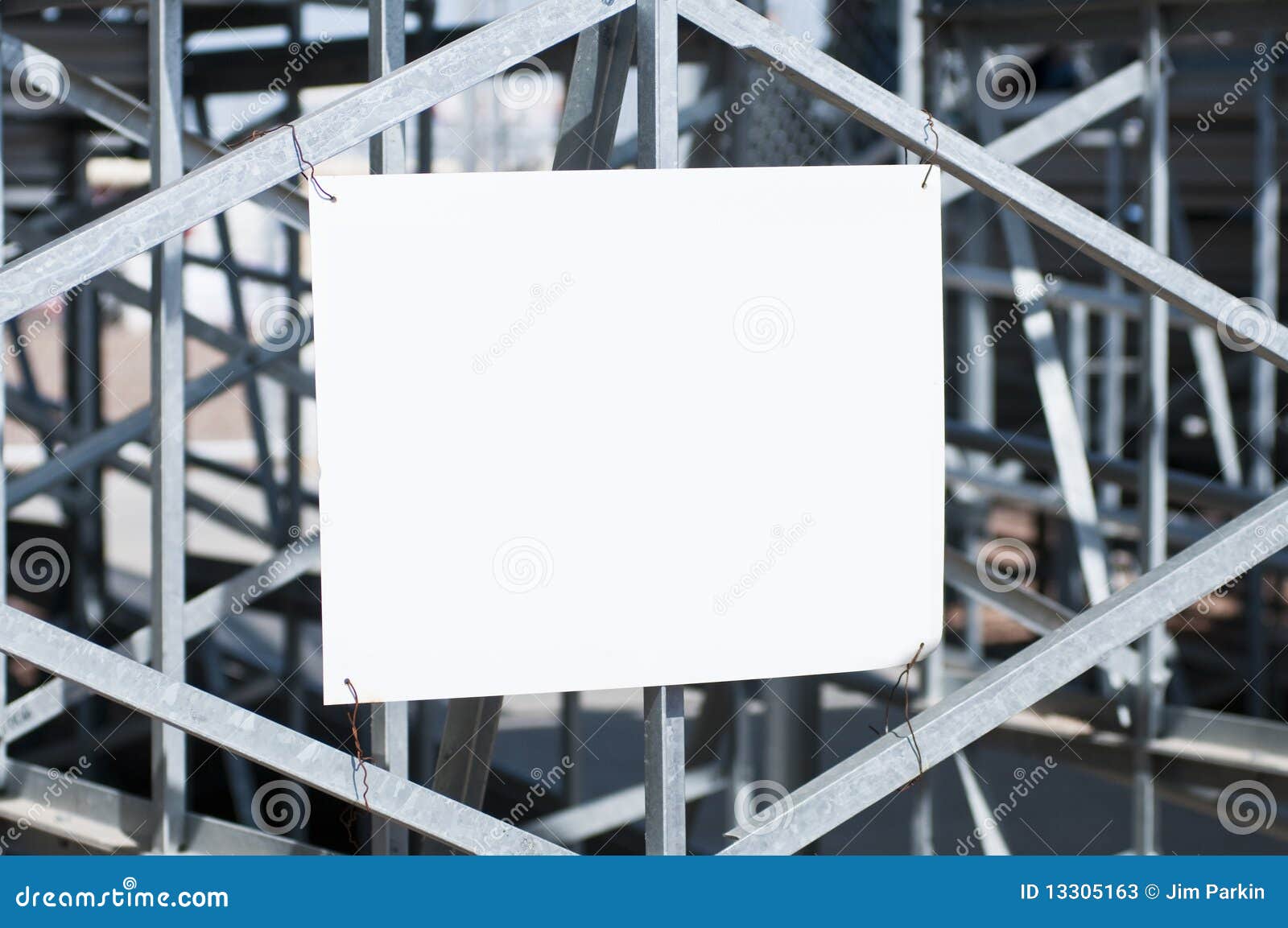 Blank sign stock image. Image of communication, grandstand - 13305163