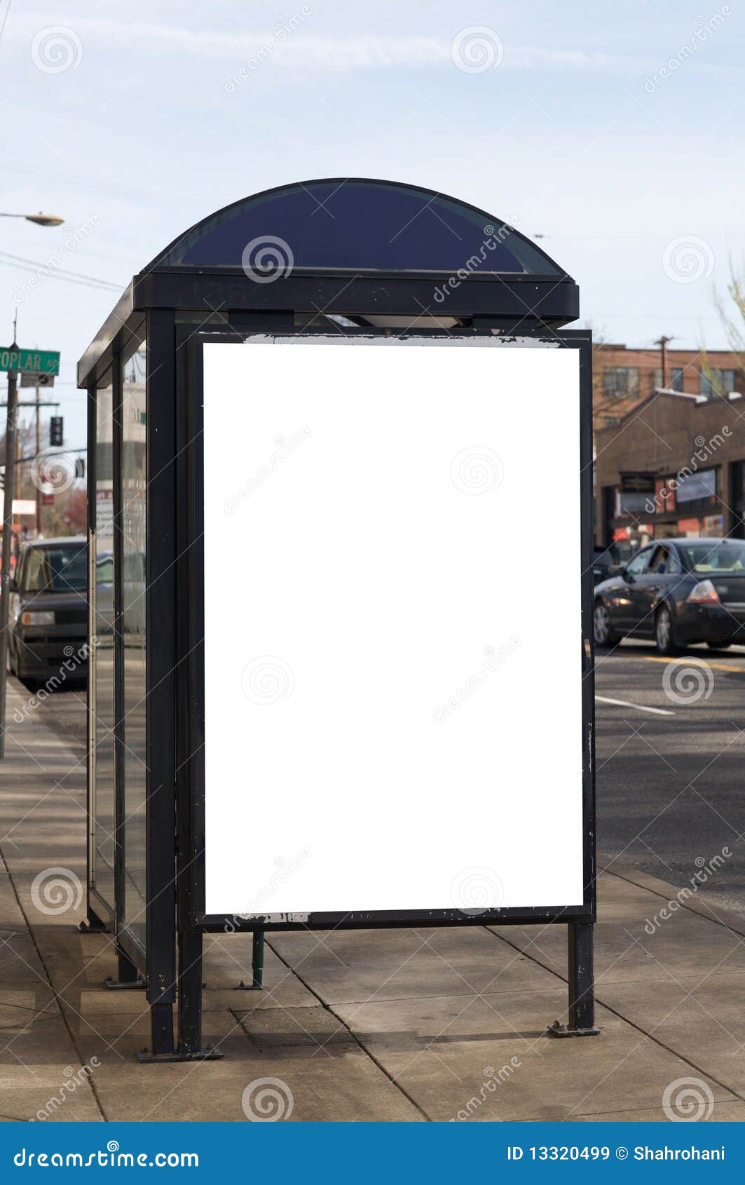 Blank sign stock image. Image of outdoor, vertical, sign - 13320499