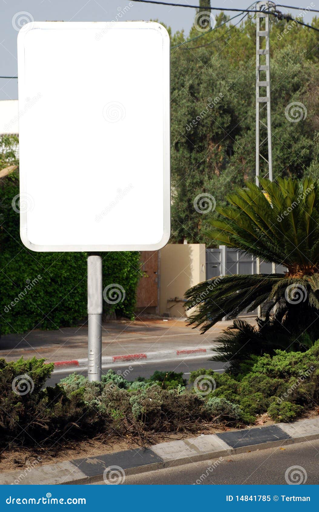 Blank sign stock image. Image of communication, copy - 14841785