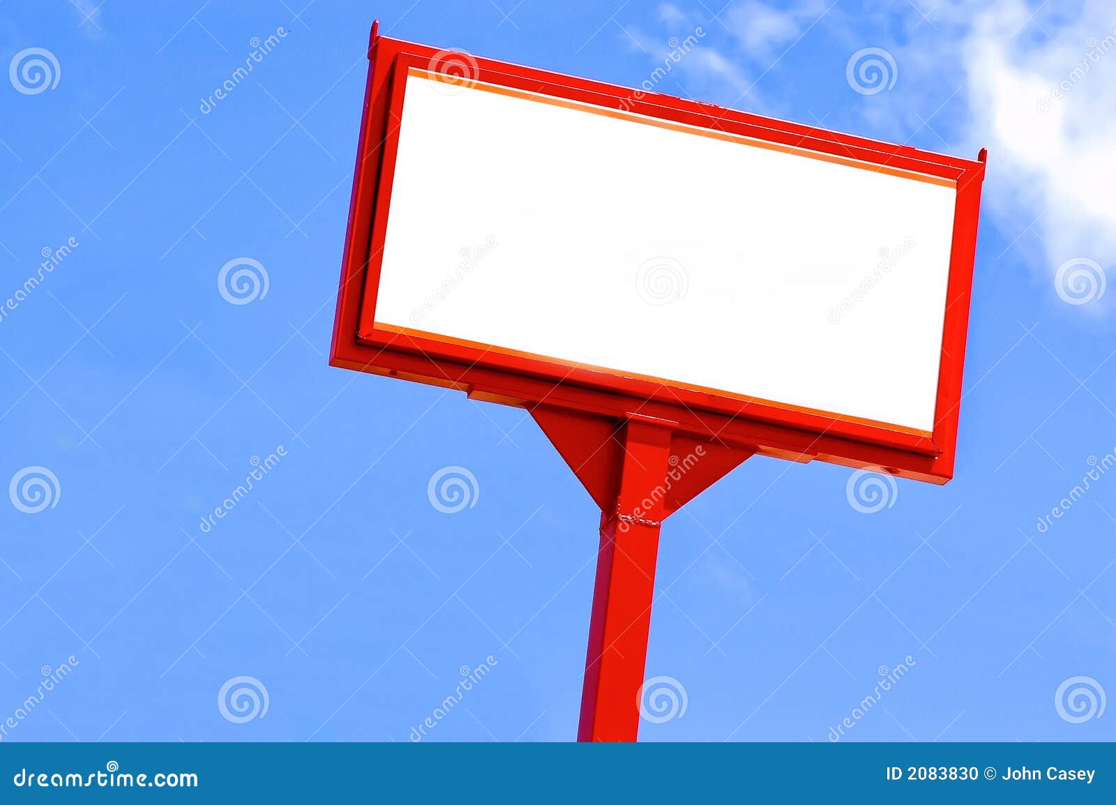 Blank sign stock photo. Image of advertisement, lights - 2083830