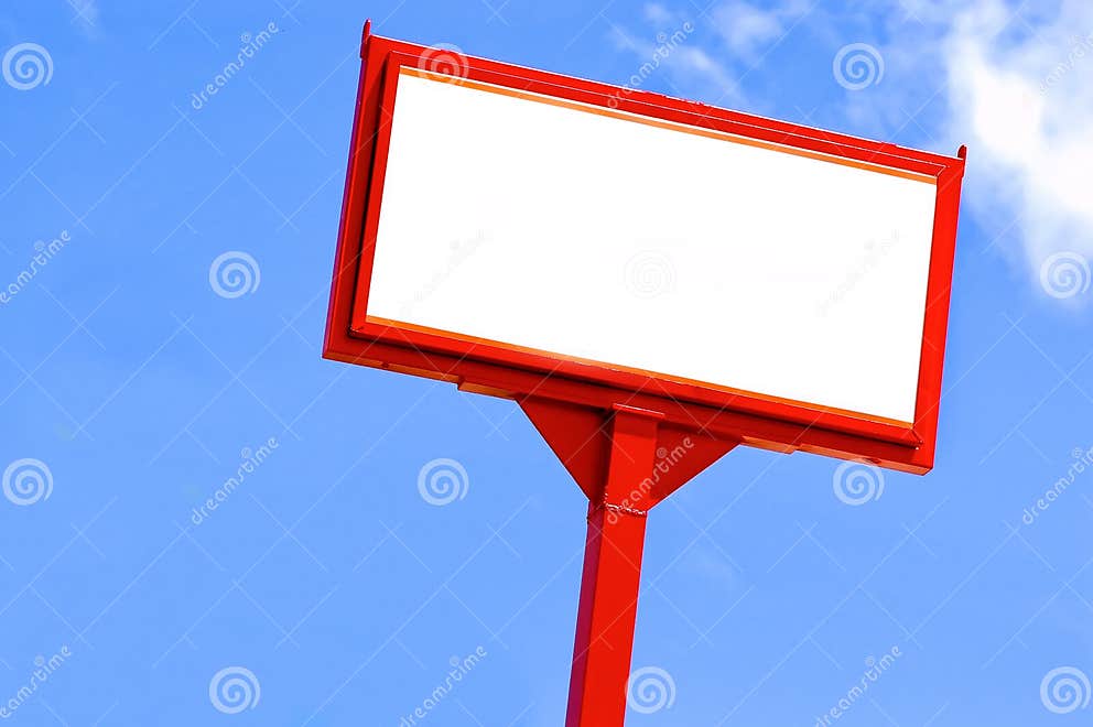 Blank sign stock photo. Image of advertisement, lights - 2083830
