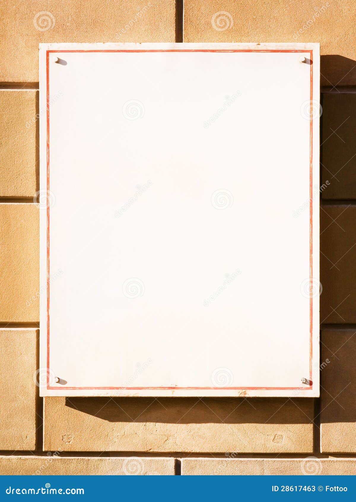 Blank sign stock image. Image of marketing, space, information - 28617463
