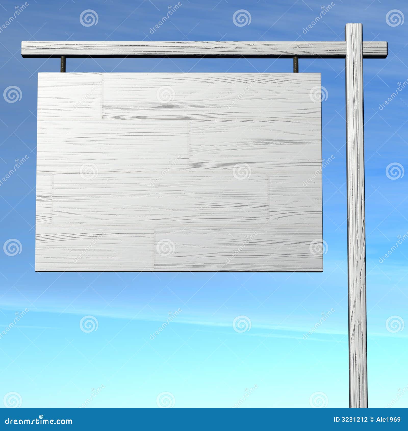 Blank Sign stock illustration. Illustration of space, advertise - 3231212