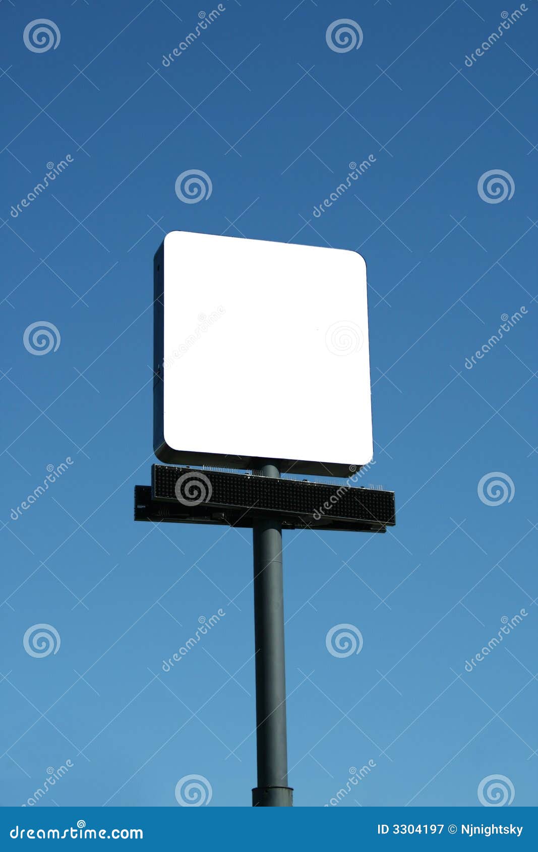 Blank Sign stock image. Image of empty, information, blue - 3304197