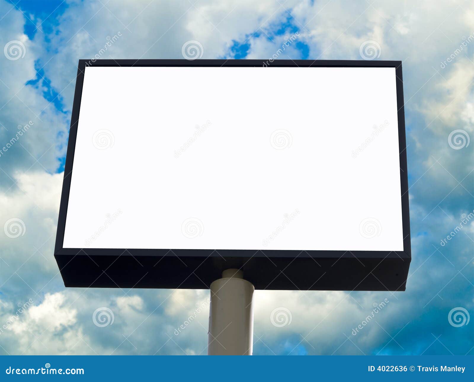 Blank Sign stock photo. Image of canvas, notice, blank - 4022636