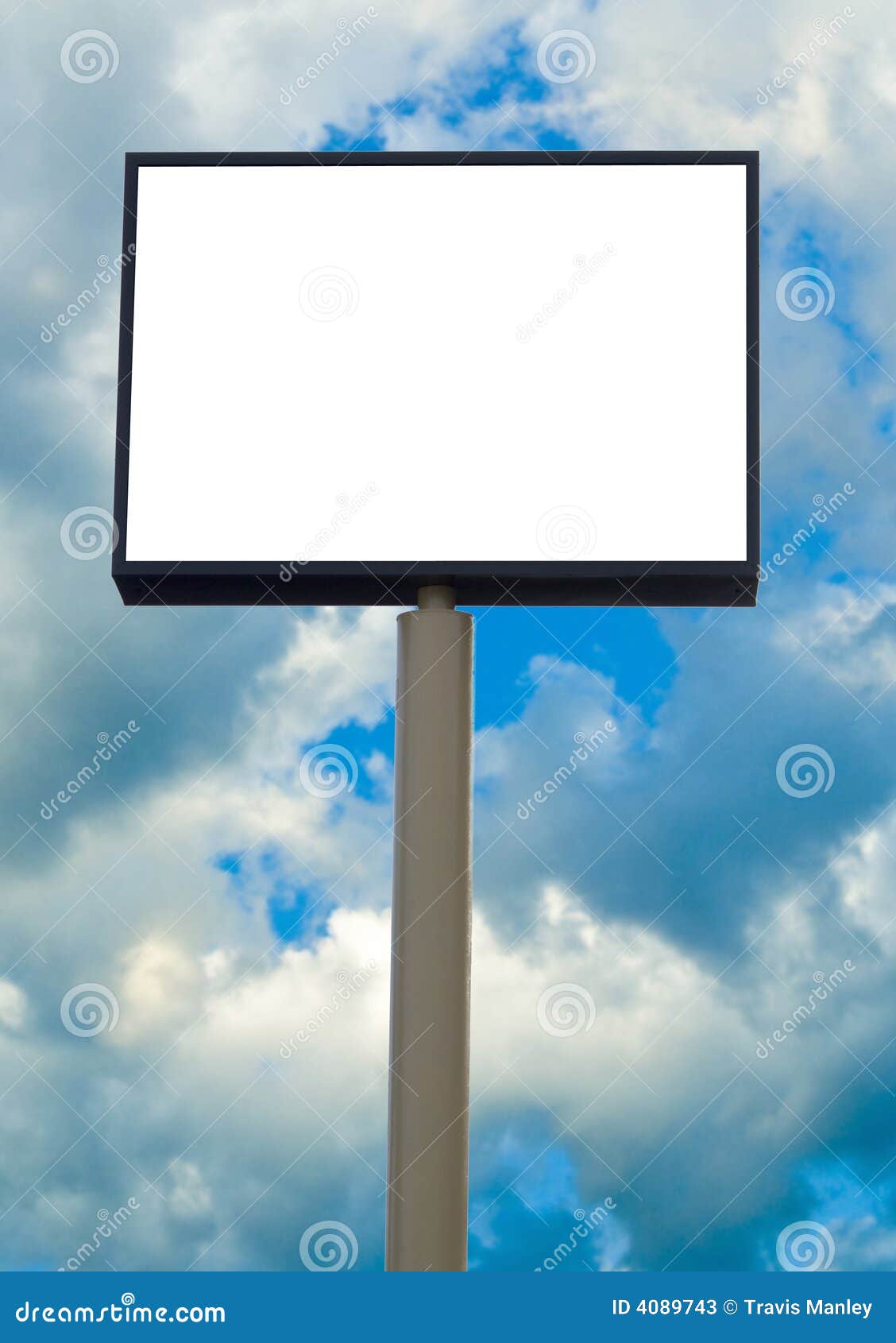 Blank Sign stock image. Image of message, advertise, copy - 4089743