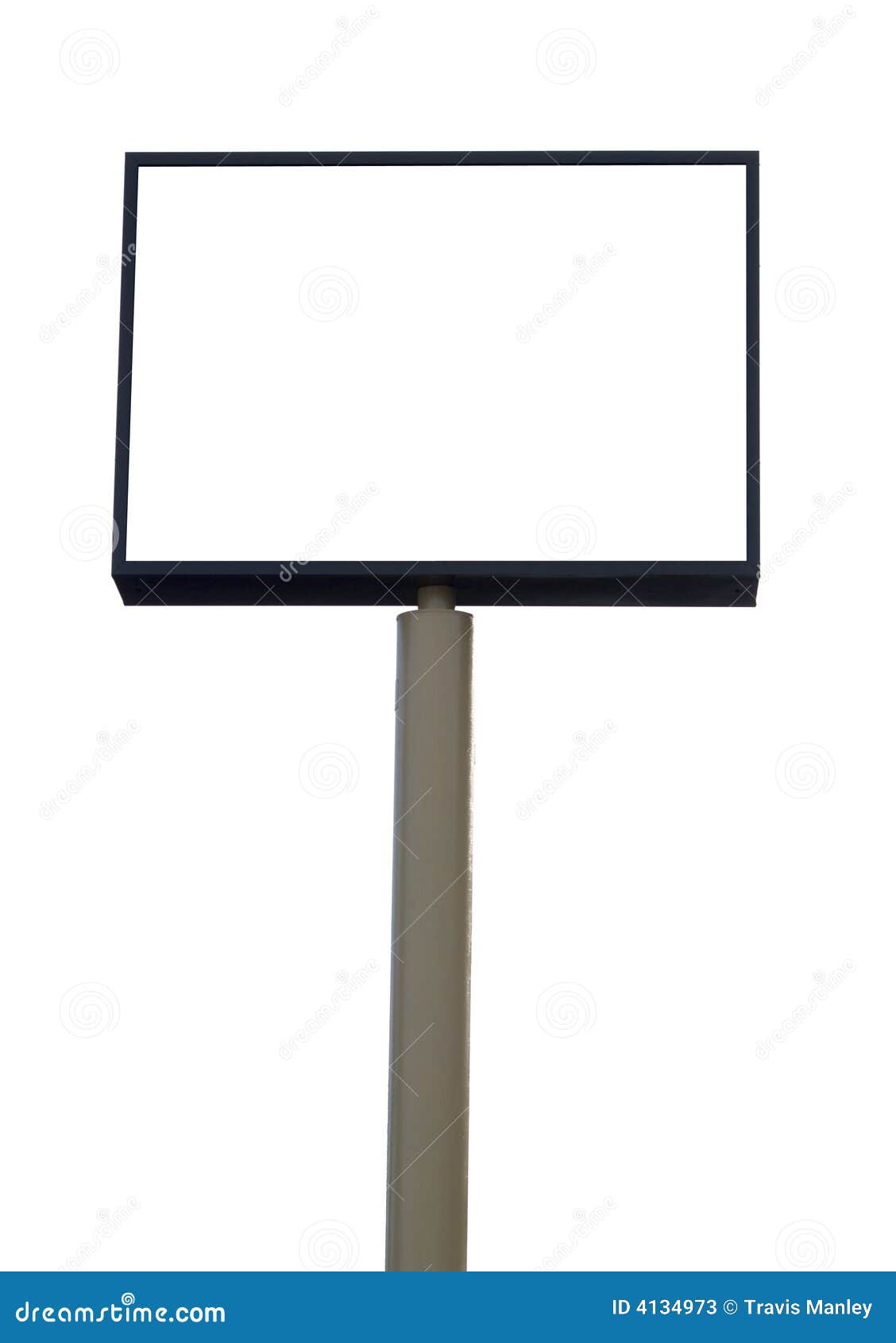 Blank Sign stock image. Image of advertisement, isolated - 4134973