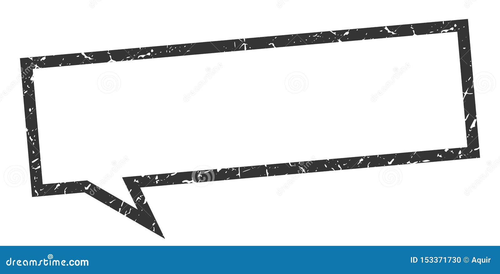 Blank Sign. Blank Speech Bubble. Blank Stock Vector - Illustration of ...