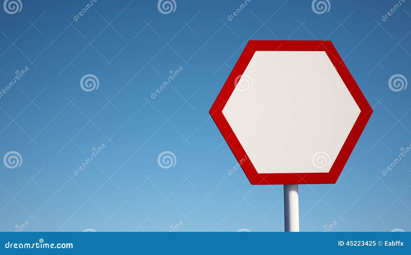 Blank Sign with Clipping Path Stock Illustration - Illustration of path ...