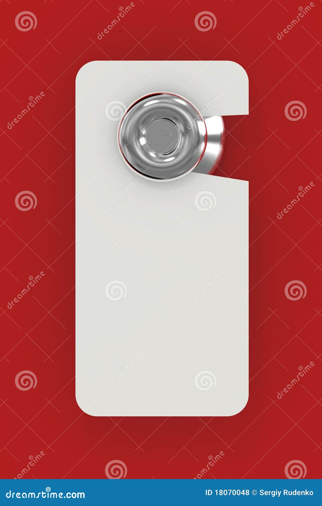 Blank Sign on Hotel Door stock illustration. Illustration of busy ...
