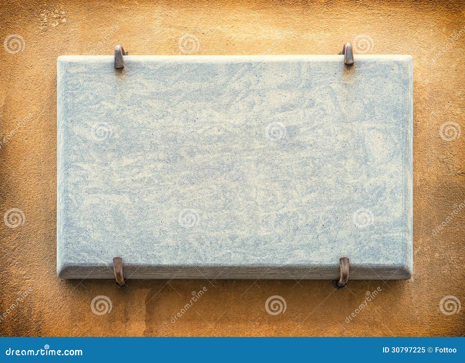 Blank sign stock image. Image of marble, message, full - 30797225