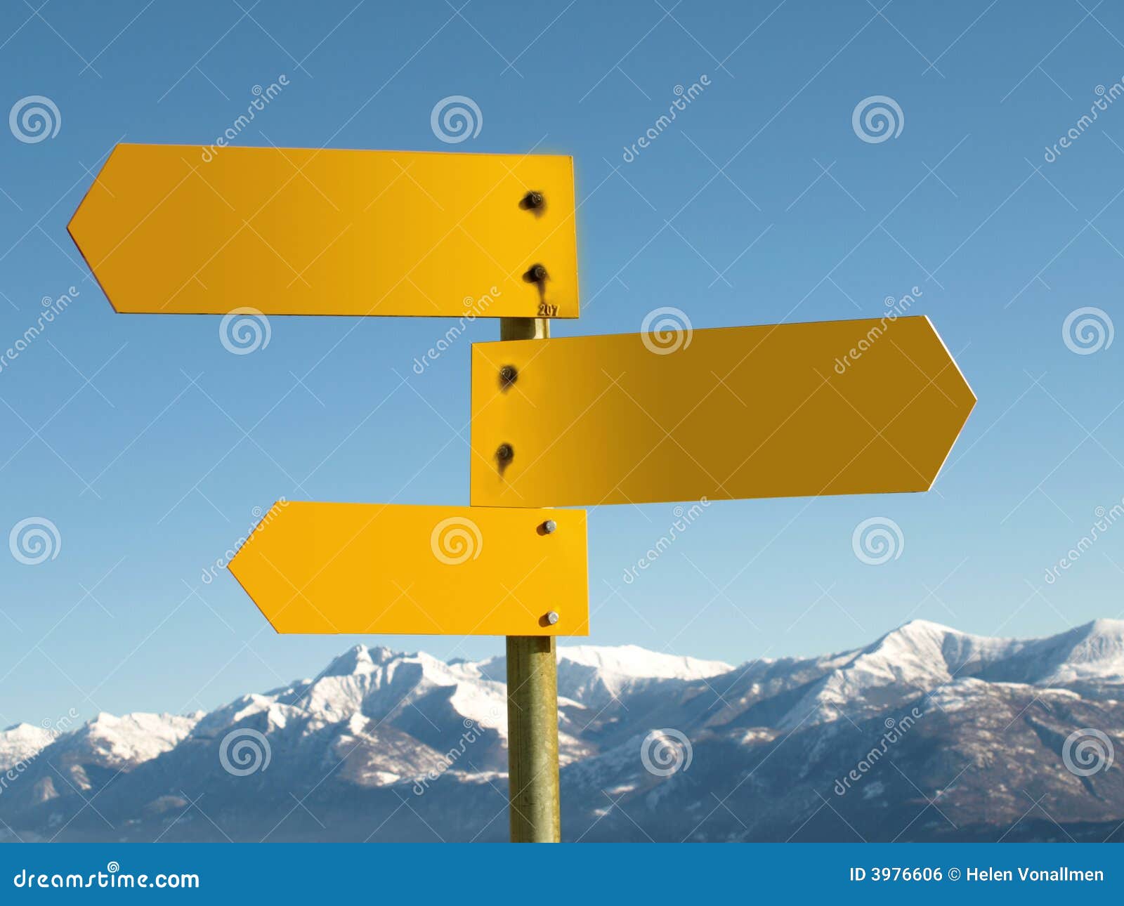 Blank Signal Series - Nature Stock Photo - Image of vista, sign: 3976606