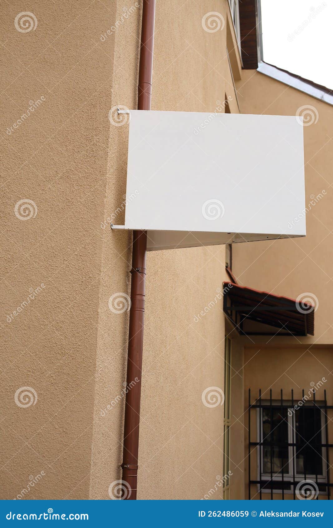 A Blank signboard stock image. Image of office, mockup - 262486059
