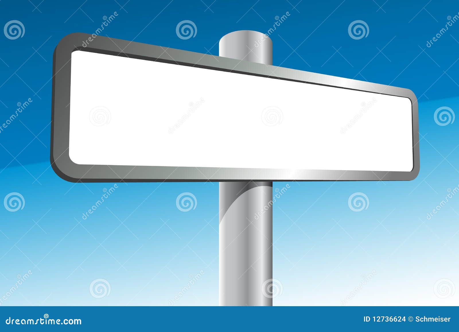 Blank Signpost Cartoon | CartoonDealer.com #38066449