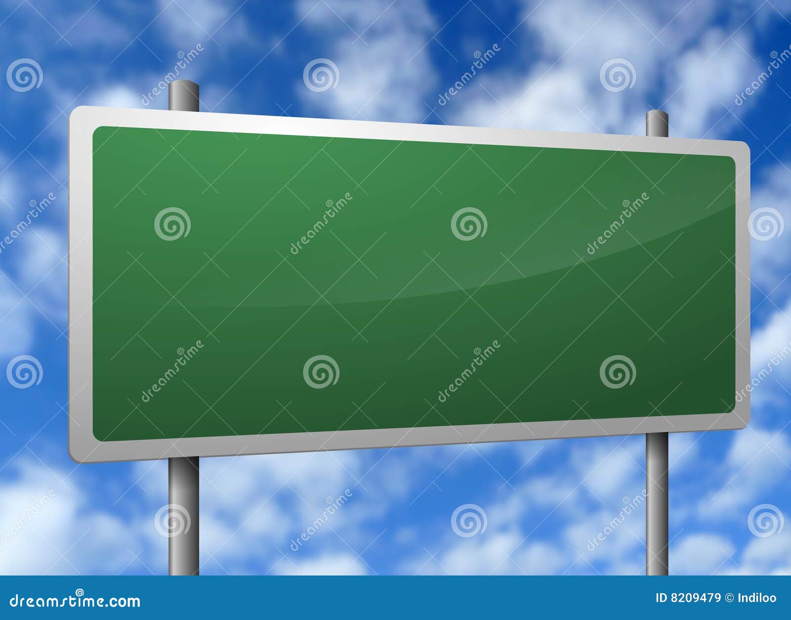 Blank signpost stock illustration. Illustration of board - 8209479
