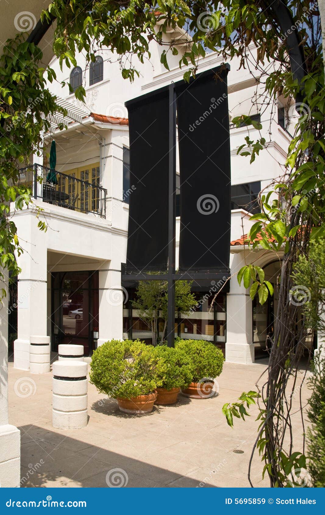 Blank Signs Or Banners Picture. Image: 5695859