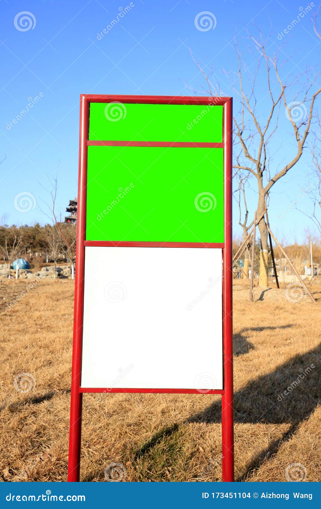 The blank signs stock photo. Image of grass, meadow - 173451104