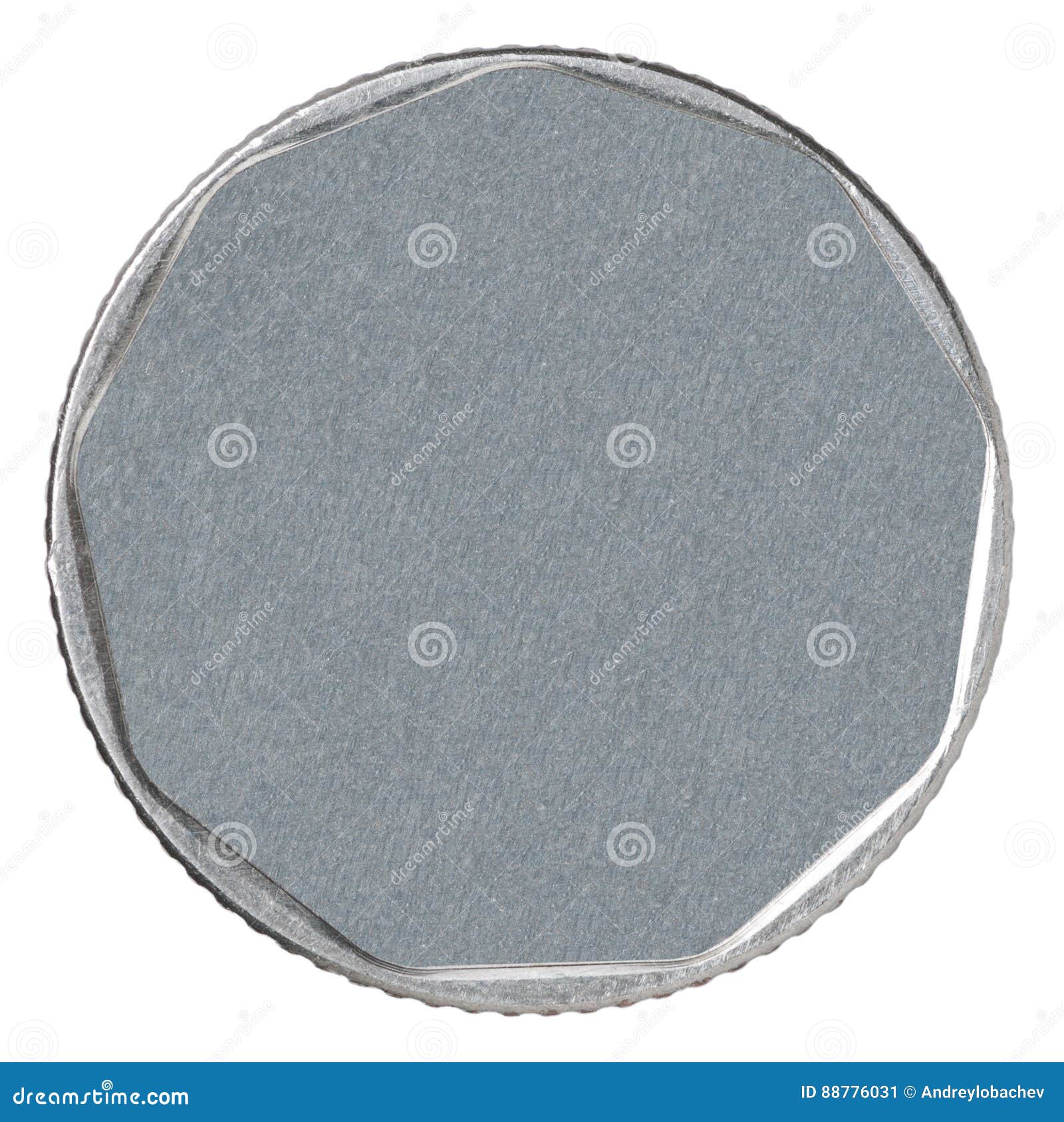 Blank silver coin stock image. Image of banking, empty - 88776031