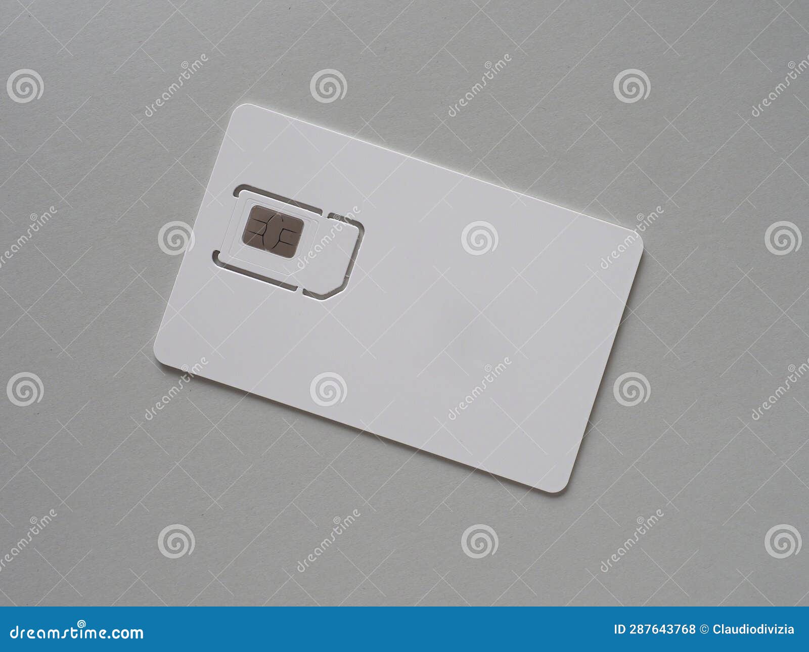 Blank sim card stock photo. Image of copy, micro, card - 287643768