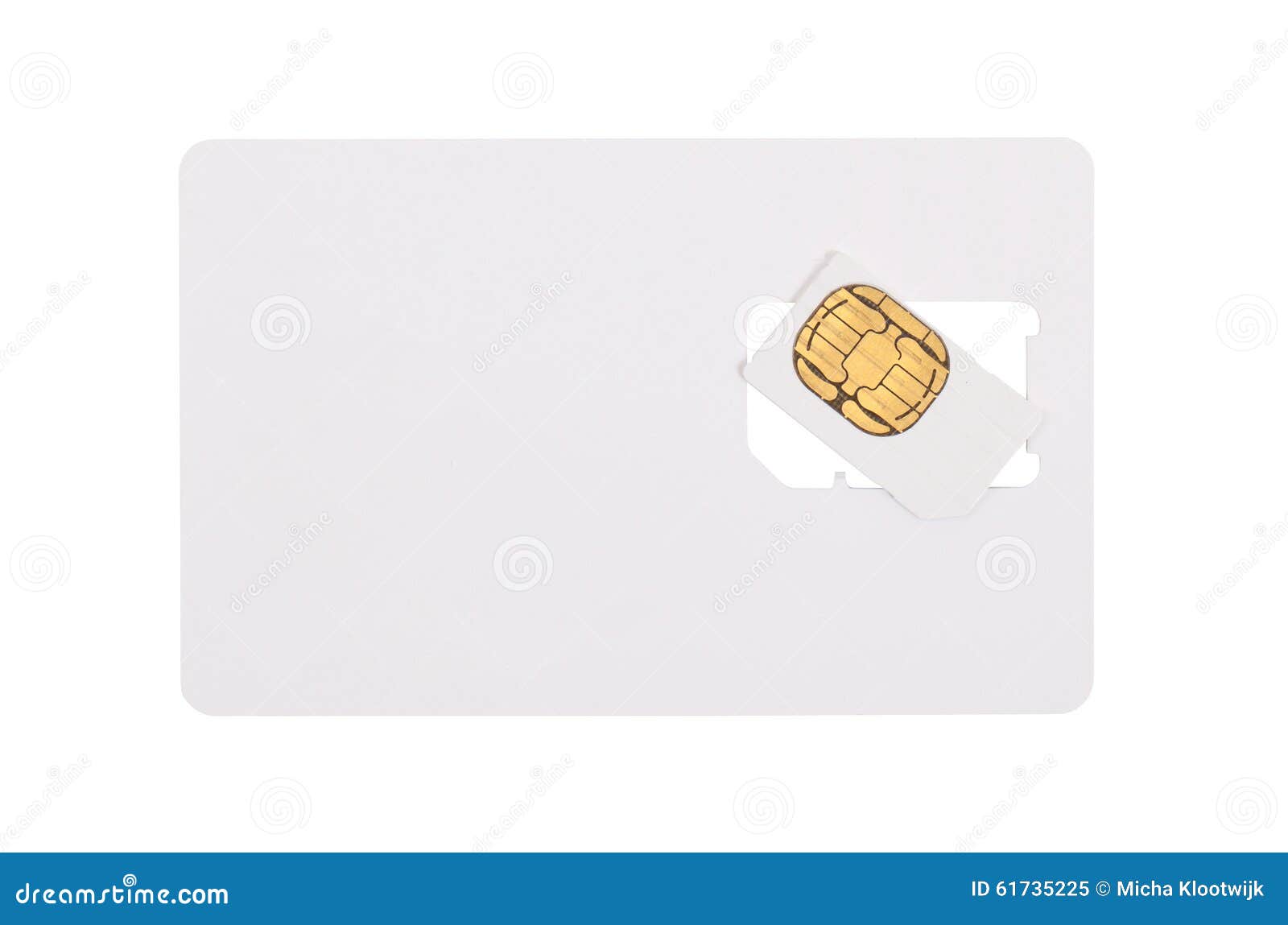 Blank sim card stock image. Image of number, call, metallic - 61735225