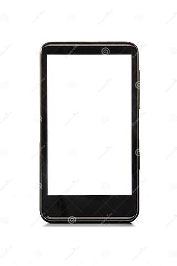 Blank Smart Phone Screen stock photo. Image of telephone - 22375788
