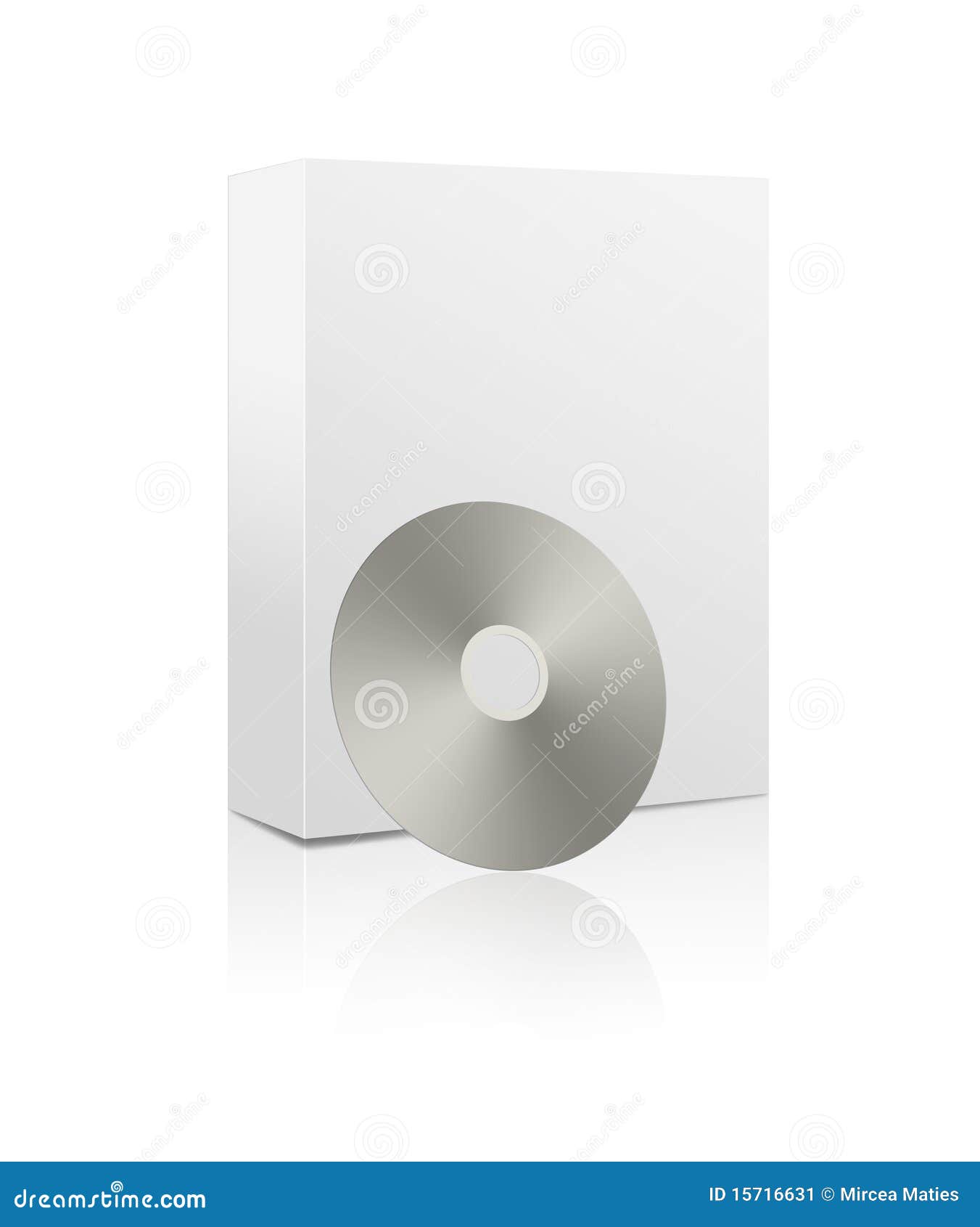 Blank software box stock illustration. Illustration of book - 15716631