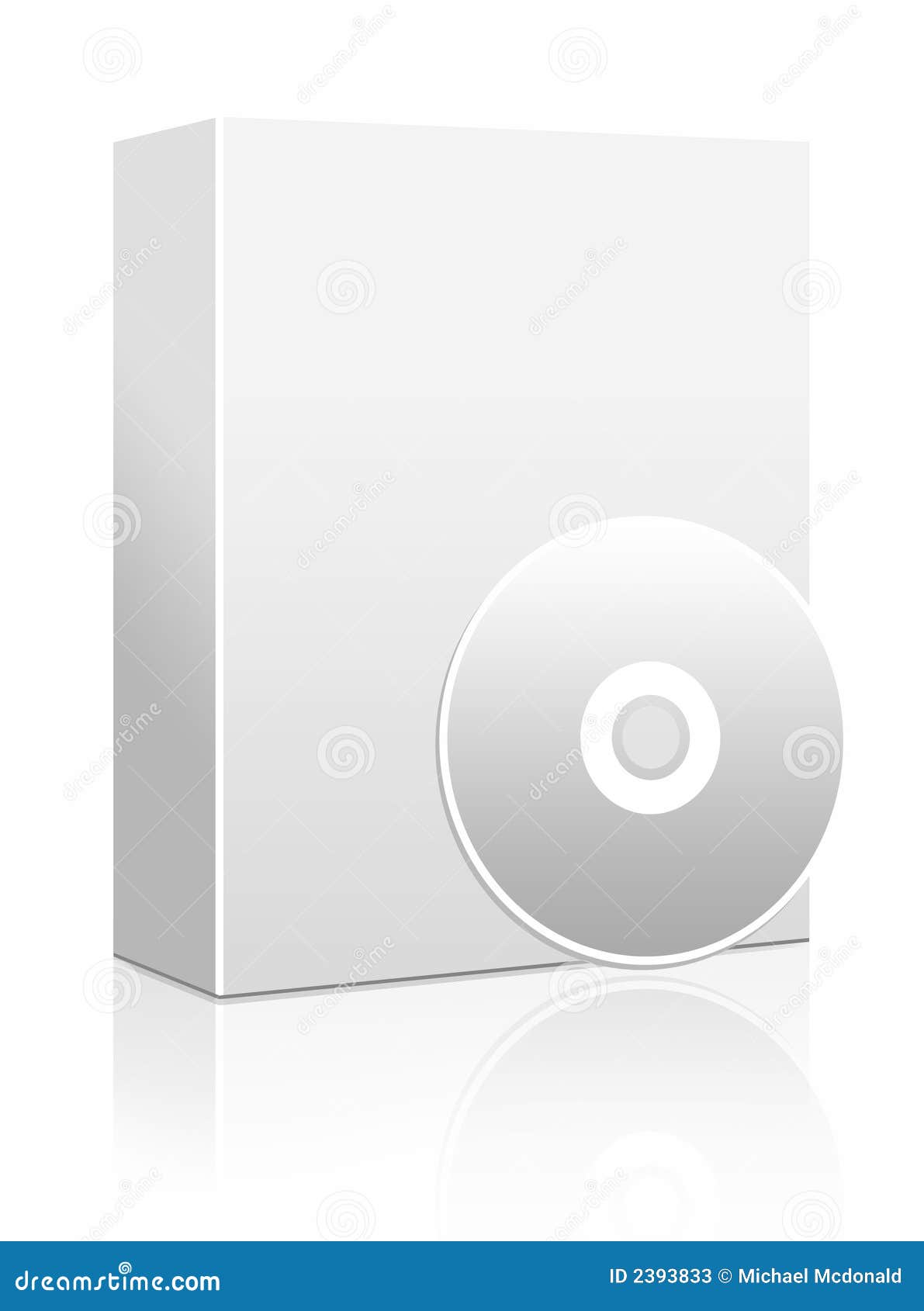 Blank software box stock illustration. Illustration of software - 2393833