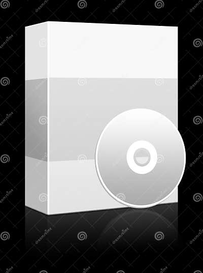 Blank software box stock illustration. Illustration of catalog - 2393836