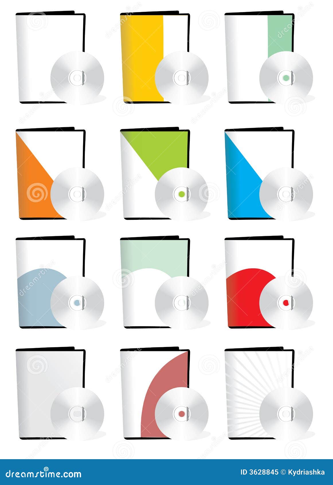 Blank software boxes stock vector. Illustration of blank - 3628845