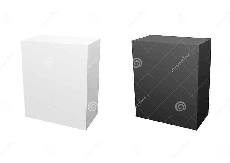 Blank software boxes stock vector. Illustration of product - 6700682