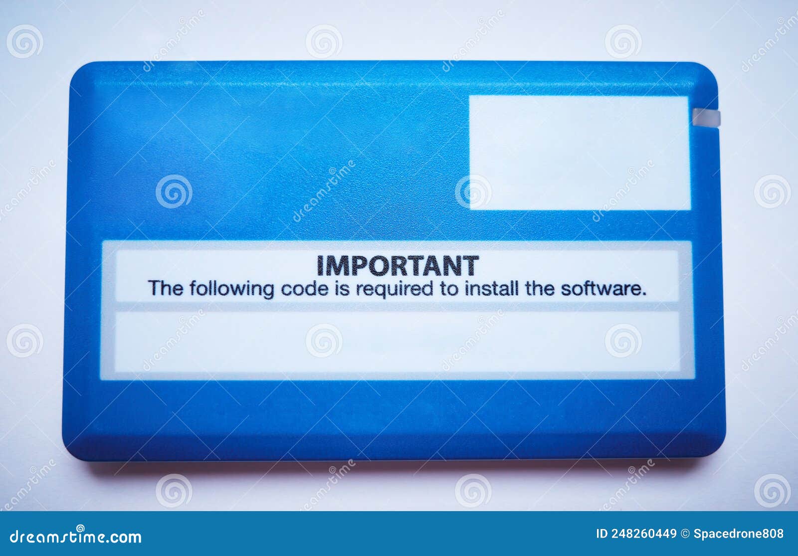 Blank Software Plastic Card Background Stock Image - Image of material ...