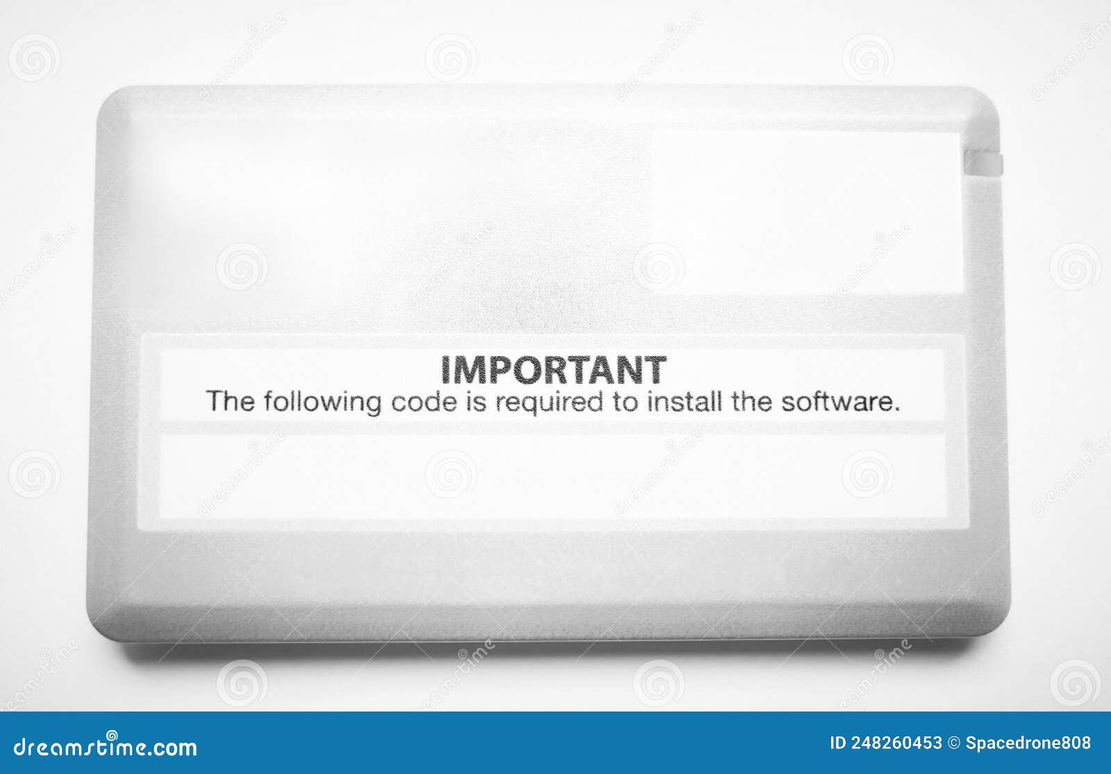 Blank Software Plastic Card Background Stock Image - Image of design ...