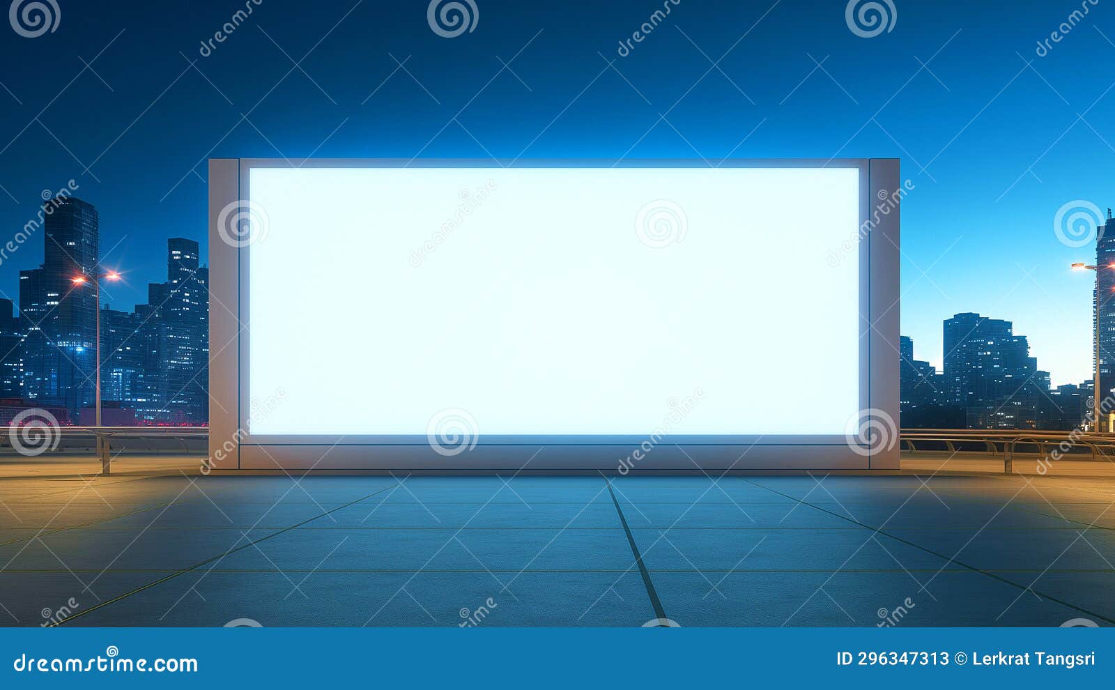 Blank space sign in city stock illustration. Illustration of design ...