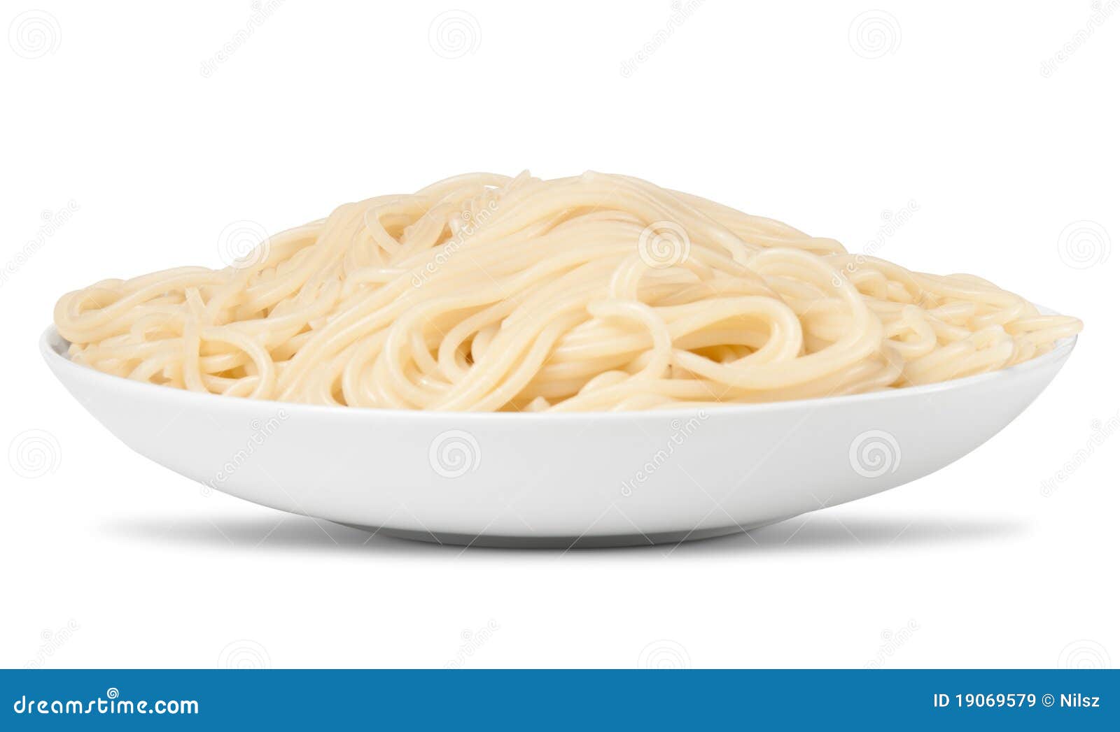 Blank spaghetti pasta stock image. Image of lunch, yellow - 19069579