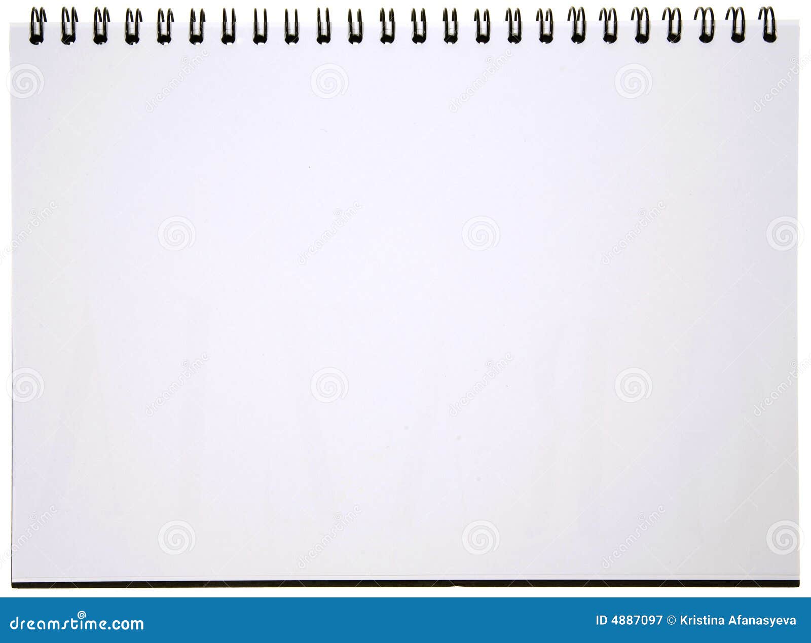 Blank Spiral Notepad Royalty Free Stock Photography - Image: 4887097 Blank Spiral Notepad Royalty Free Stock Photography - Image: 4887097