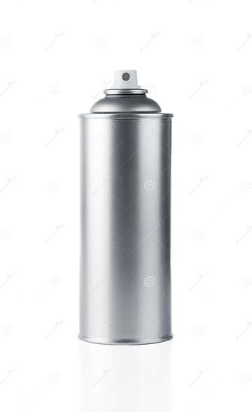 Blank spray can stock photo. Image of isolated, bottle - 23467410