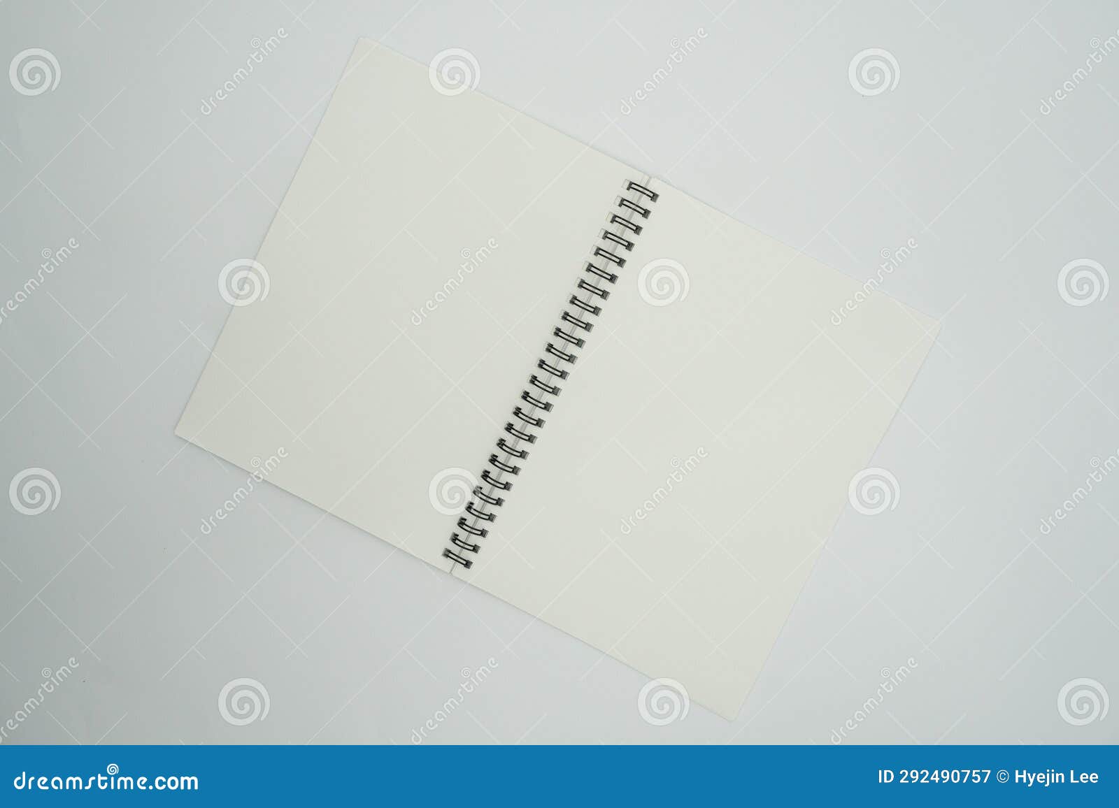Empty spring note stock image. Image of bedding, lined - 292490757