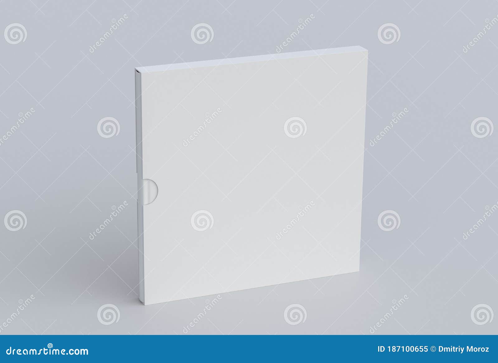 Blank book in box stock illustration. Illustration of clipping - 187100655